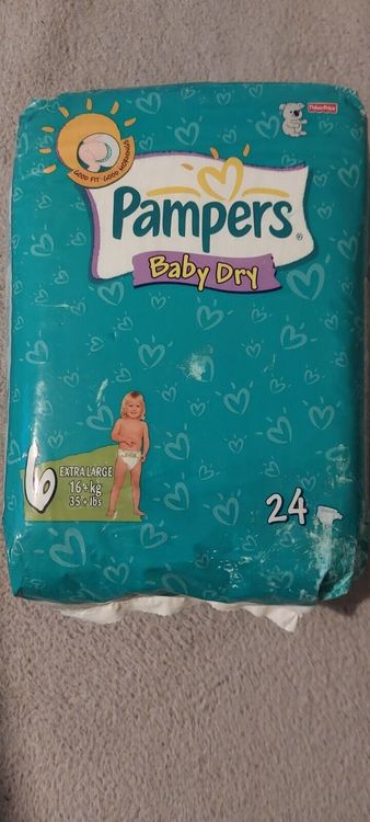 Vintage Pampers Baby dry Gr. 6 | Kaufen auf Ricardo