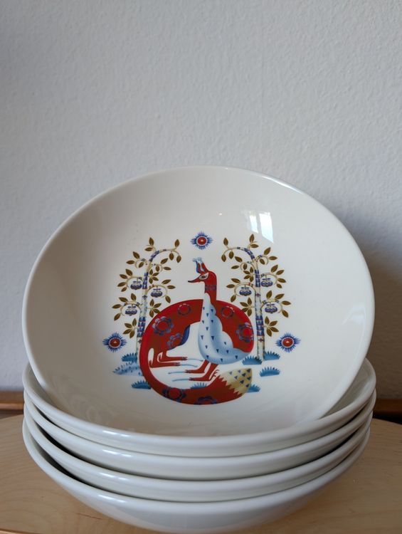 5 × Iittala Taika White Coupé-Schalen – guter Zustand (Gebraucht) in ...
