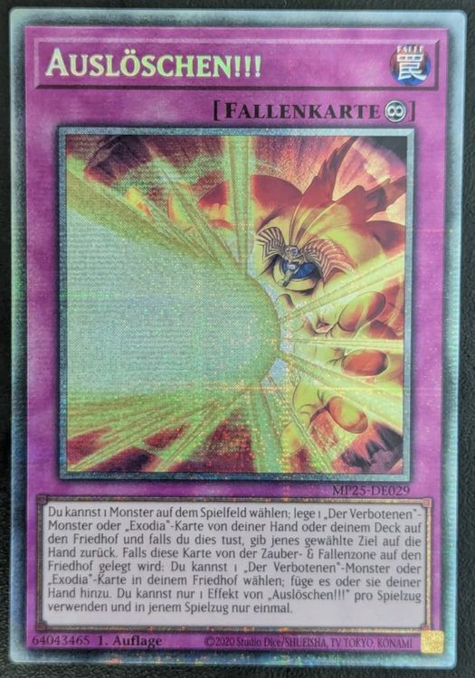 Starlight Rare | Auslöschen!!! | Exodia! (Neu (gemäss Beschreibung)) in ...