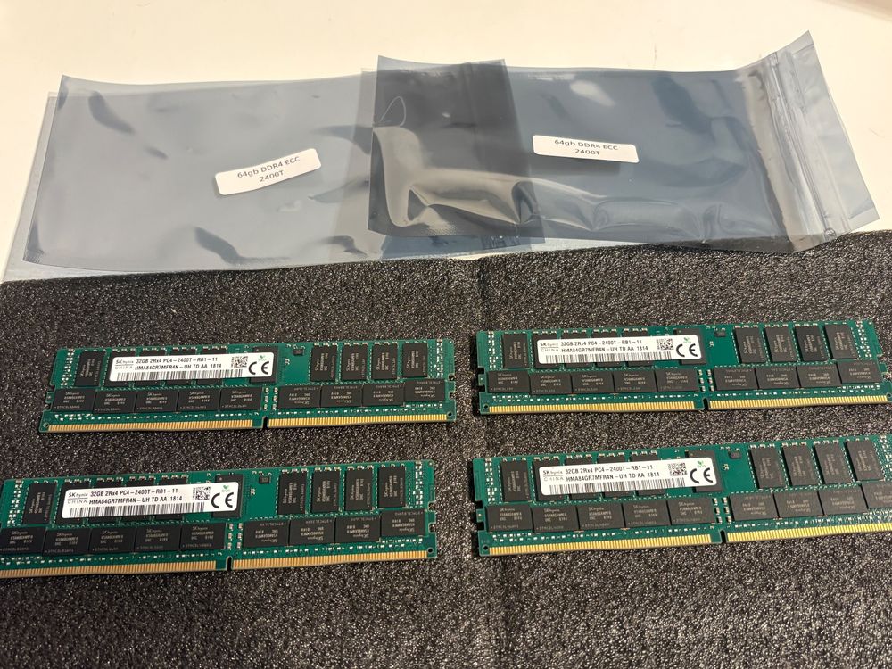 128GB (4x32GB) DDR4 ECC 2400T RAM für Server (Gebraucht) in Allschwil ...