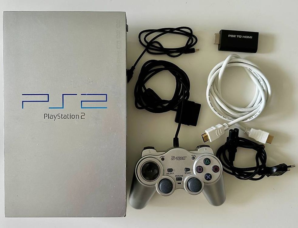 PS2 Silver FAT, Sony Playstation 2 (Gebraucht) in Couvet für CHF 94 ...