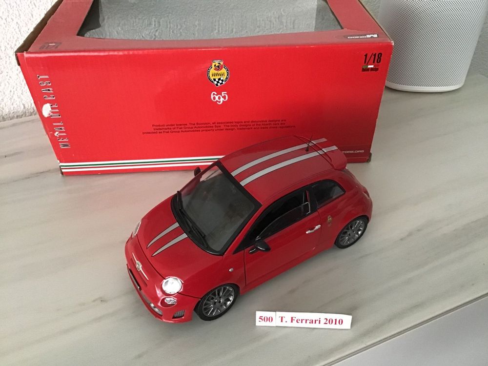 Fiat 500 Tributo Ferrari 695 Rot 1.18 | Kaufen auf Ricardo