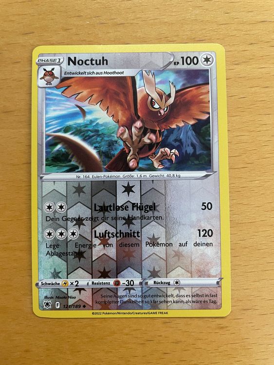 Pokemon Noctuh Reverse (Versand gratis) (Neu (gemäss Beschreibung)) in Chur für CHF 0.4 – mit ...