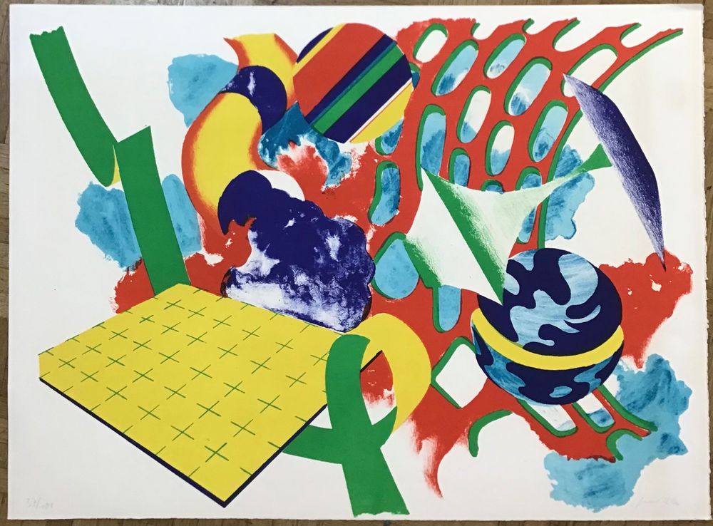 Moderne Farbige Lithographie Unleserlich Signiert (Gebraucht) in Root für CHF 5 – mit Lieferung ...