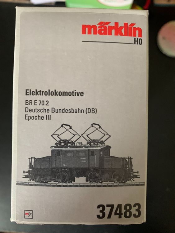 Märklin 37483, BR E 70.2 DB, mfx (Gebraucht) in Flums für CHF 220 – mit Lieferung auf Ricardo kaufen