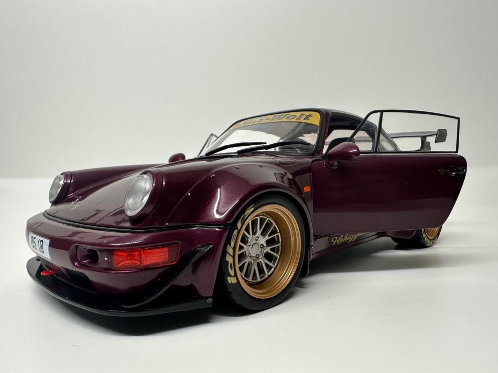 Porsche 911 (964) RWB Rauh-Welt 1:18, Hekigyoko, Solido | Comprare su ...