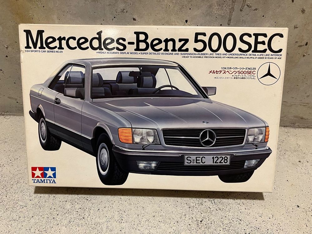 Mercedes Benz 500 SEC Tamiya 24029 (Neu und originalverpackt) in ...