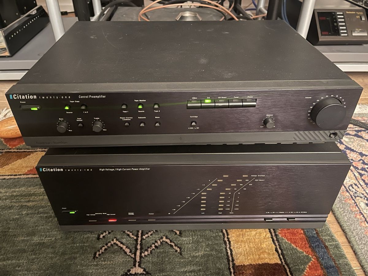 Harman Kardon Citation Twenty Verstärker-Set, Top Zustand! (Neu (gemäss ...