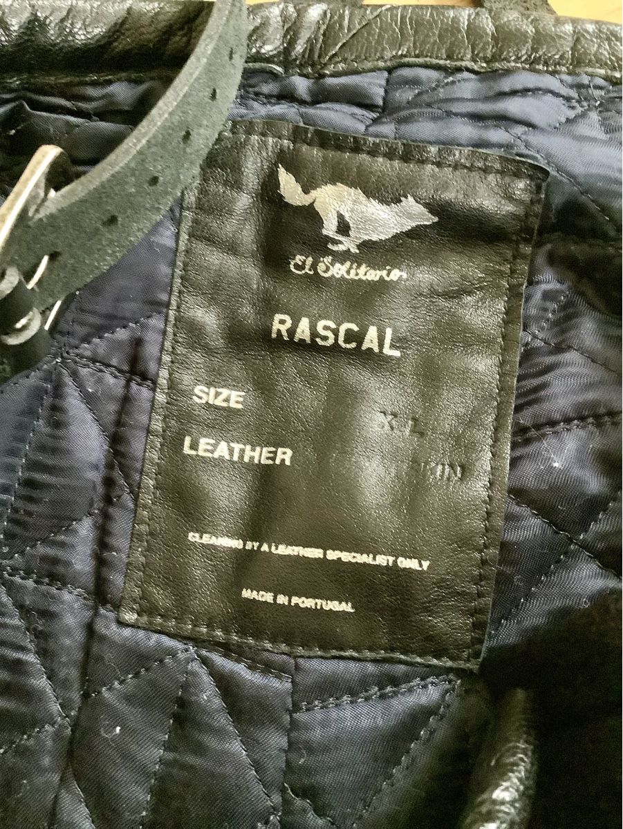 El Solitario Rascal Moto Lederhose schwarz Men XL NP EUR 930 (Gebraucht ...