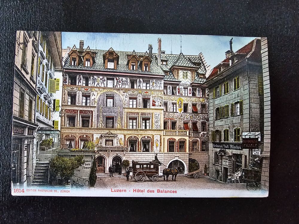 PK Postkarte Hotel des Balanves Luzern (Gebraucht) in Dallenwil für CHF 5 – mit Lieferung auf ...