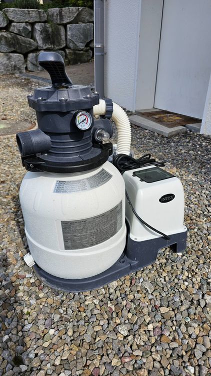 Intex Sandfilterpumpe, Top Zustand, für Pool! (Gebraucht) in Aesch ZH ...