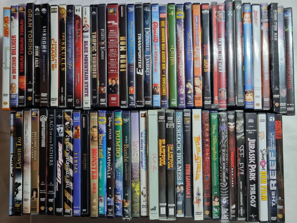 DVD Sammlung 1 (ca. 70 Filme) (Gebraucht) in Grabserberg für CHF 15 ...