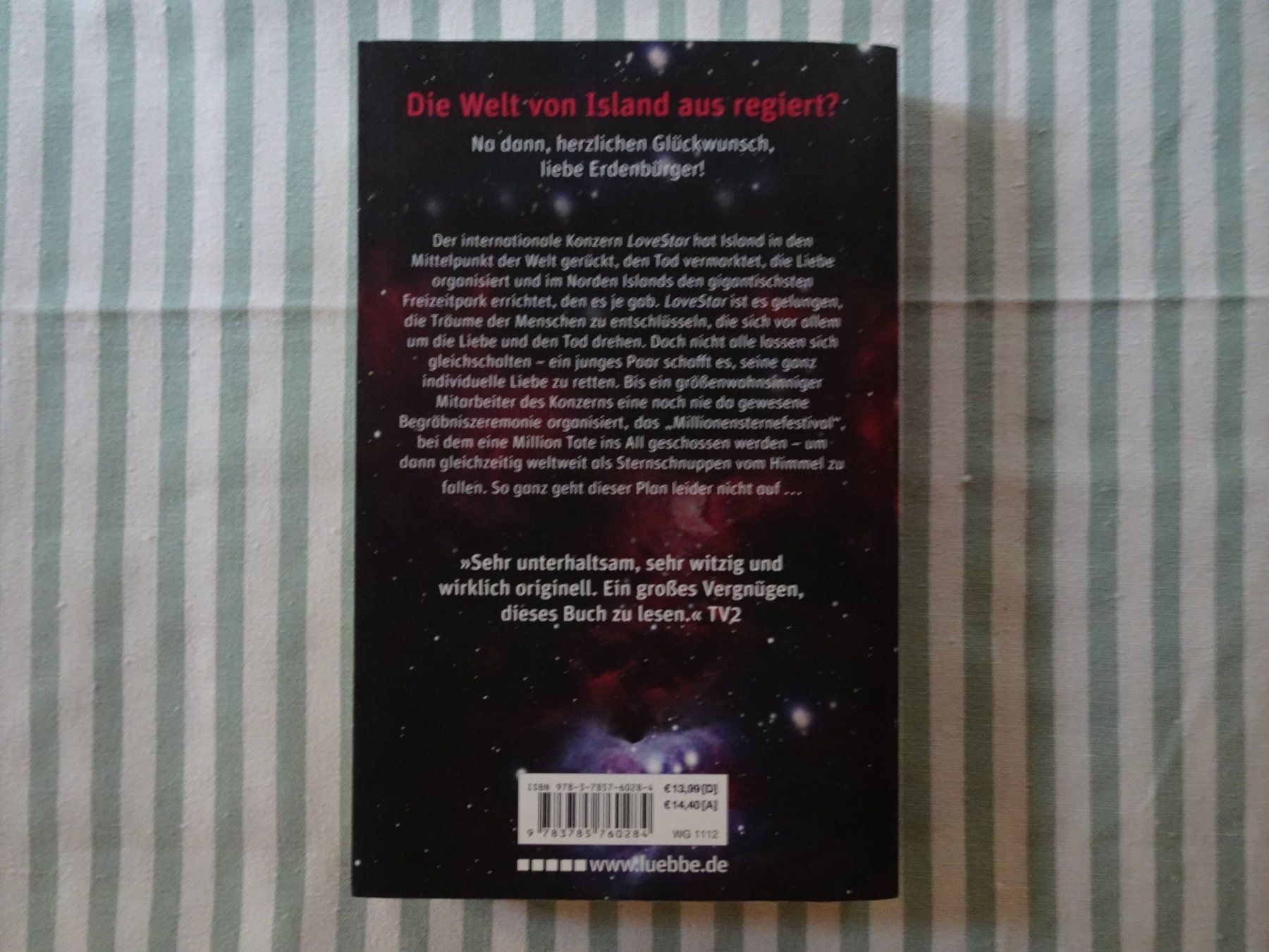 Andri Snaer Magnason - Lovestar - Roman - B755 (Gebraucht) in Küssnacht am Rigi für CHF 5 – mit ...