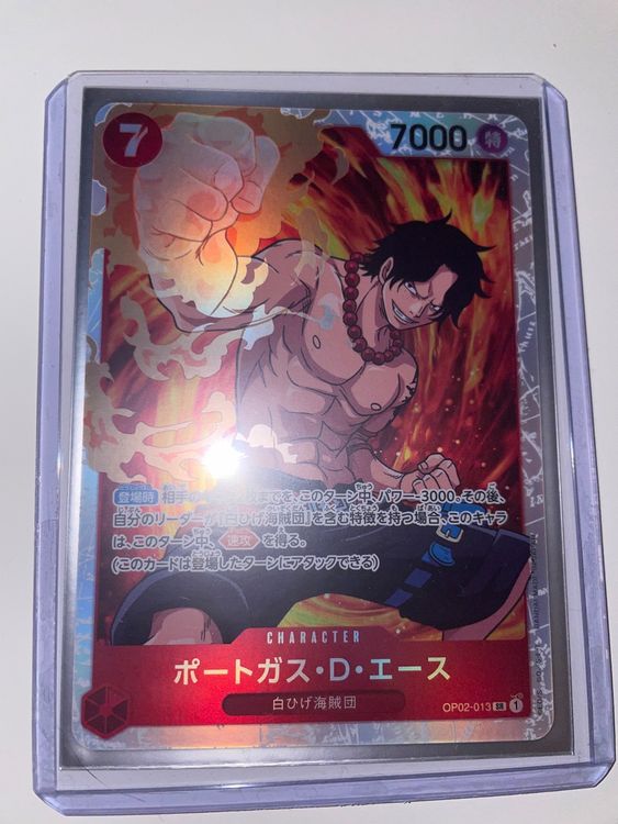 One piece TCG OP02-013 Ace | Kaufen auf Ricardo