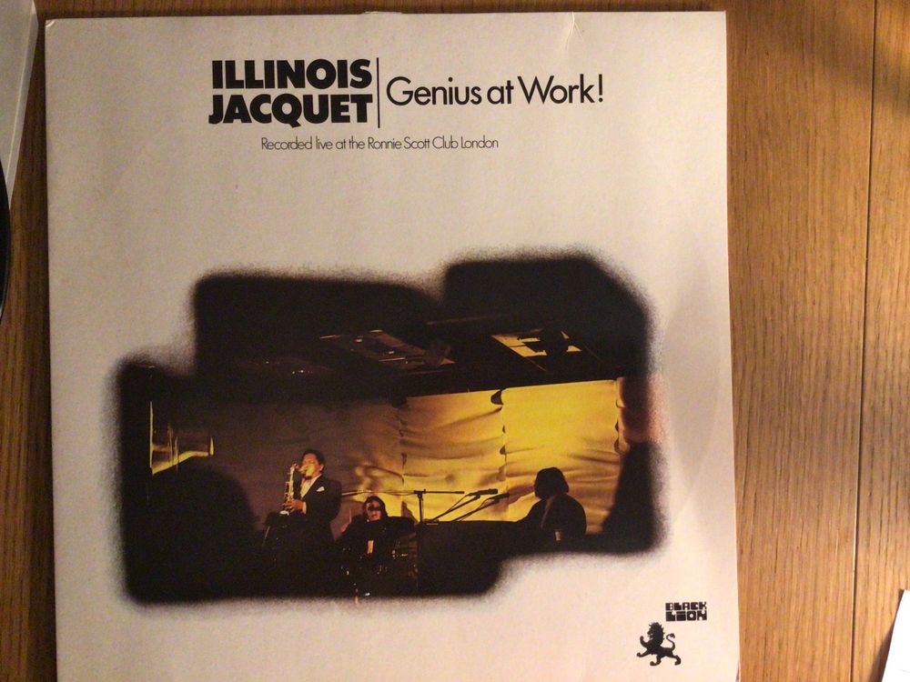 ILLINOIS JACQUET, Genius at Work, LP, 1971 (Gebraucht) in Steinach für ...