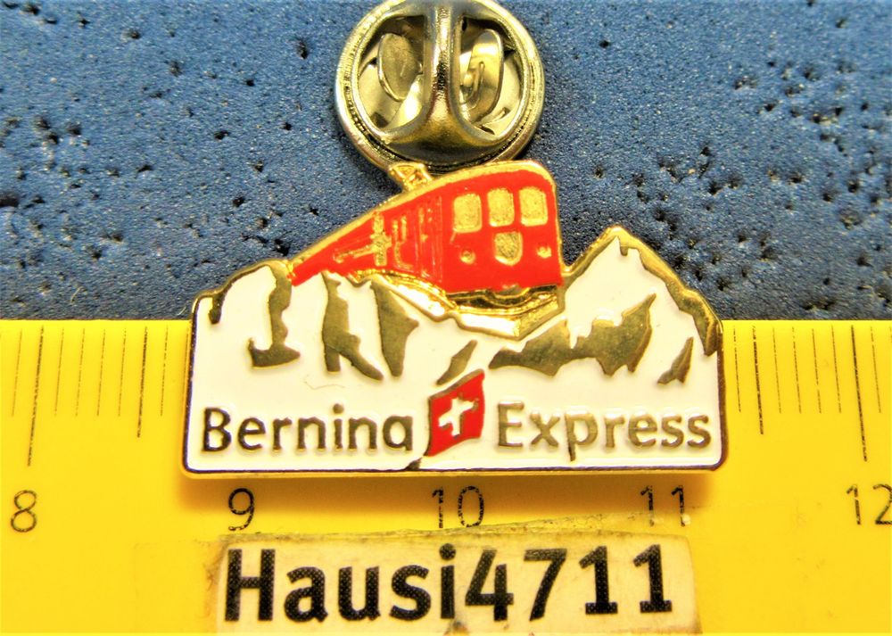 PIN BERNINA-EXPRESS ZUG BAHN GRAUBÜNDEN GOLDIG | Kaufen auf Ricardo