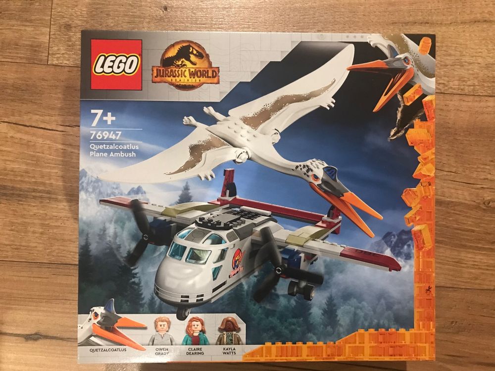 lego 76947 jurassic world quetzalcoatlus plane ambush (Neu und ...