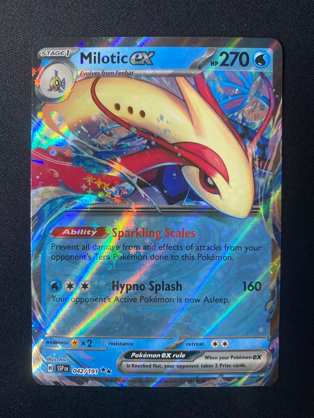Milotic ex 42 - Double Rare - Surging Sparks - EN (Neu (gemäss ...