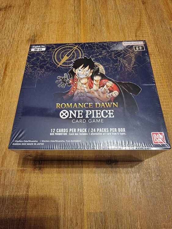 One Piece TCG - English Romance Dawn Booster Display OP01 | Kaufen auf Ricardo