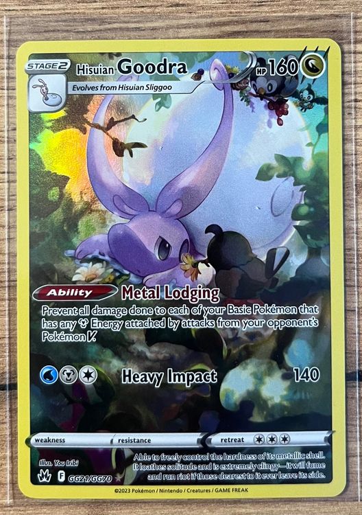 Hisuian Goodra GG21/70 Pokemon Crown Zenith | Kaufen auf Ricardo
