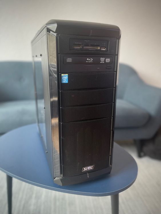 StegGaming PC i7-4470@3.5Ghzm 16GB Ram, SSD&HDD, BluRay (Gebraucht) in ...