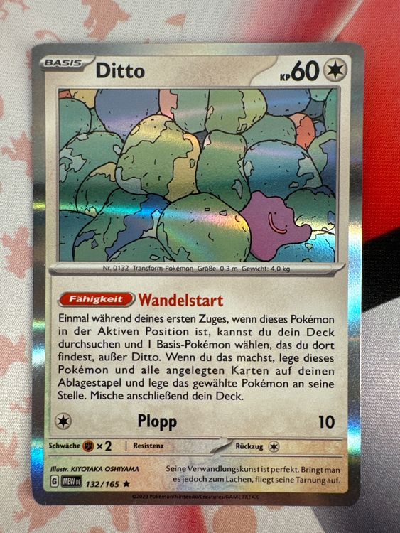 Pokemon 151 Ditto Holo | Kaufen auf Ricardo