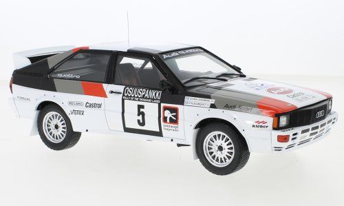 AUDI QUATTRO 1000 LAKES RALLY 1982 #5 BLOMQUIST 1:18 IXO (Neu und ...