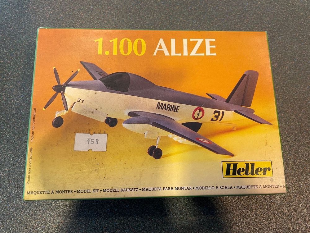 Heller 1:100 Alize kit airplane 80073 (Neu und originalverpackt) in ...