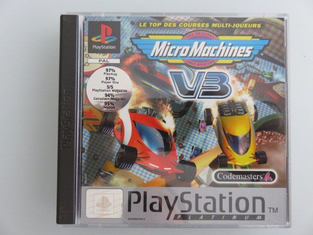 Playstation PS 1 – Micro Machines V3 (Gebraucht) in Montfaucon für CHF ...