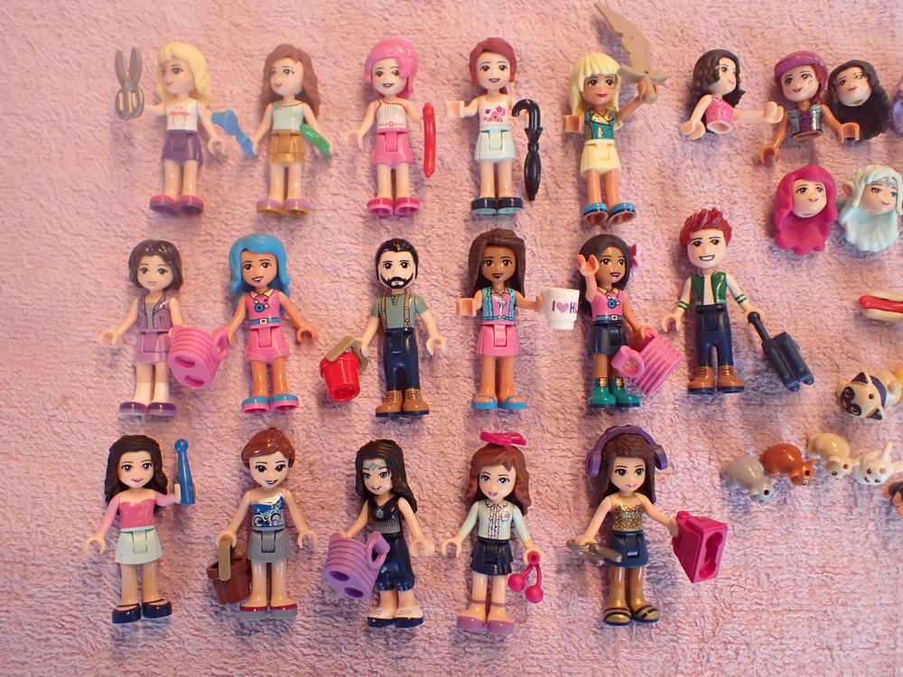 viele schöne komplette Lego FRIENDS Figuren Männchen + Tiere (Gebraucht) in Geroldswil für CHF ...