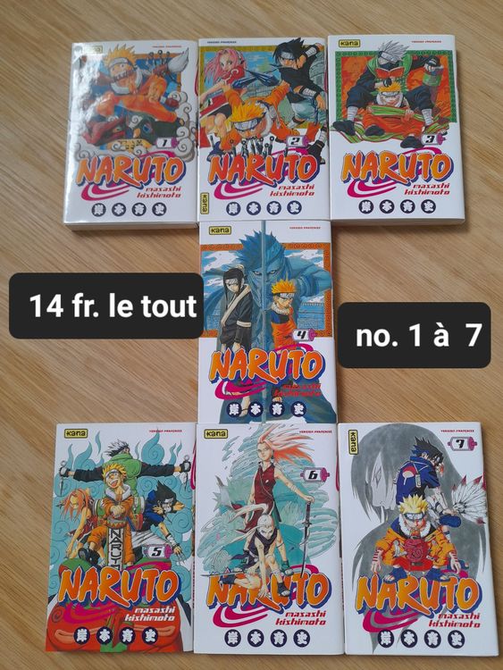 SUPER OFFRE : mangas Naruto tome 1 à 7 | Kaufen auf Ricardo
