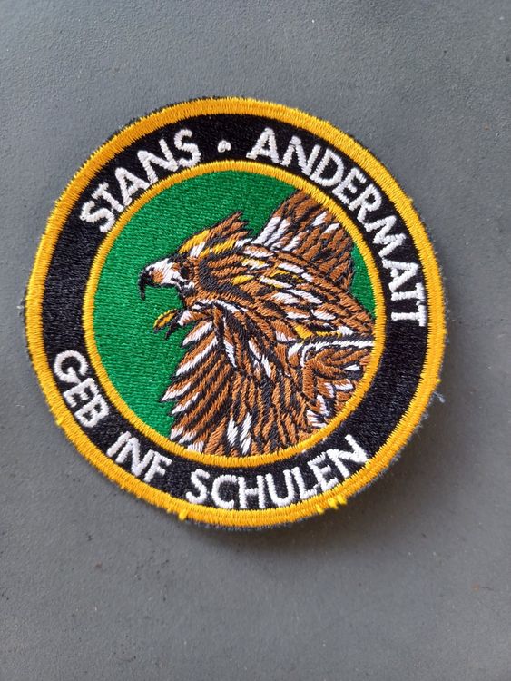 1 Badge, rund, Geb Inf Schulen Stans Andermatt (Gebraucht) in Horw für ...