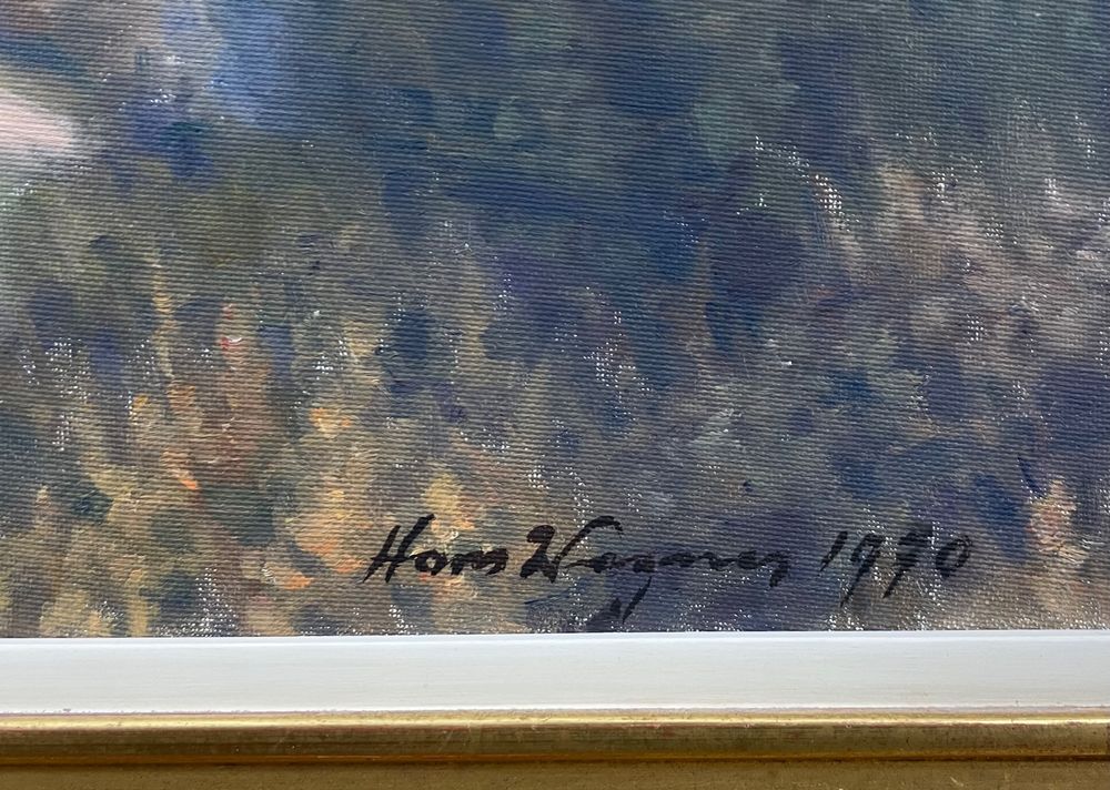 Hans Wagner (XX) grosses Gemälde | Kaufen auf Ricardo