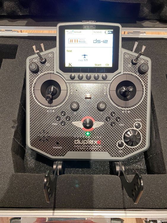 Top!!! JETI Hand-Sender DS-12 Carbonline (Neu (gemäss Beschreibung)) in ...