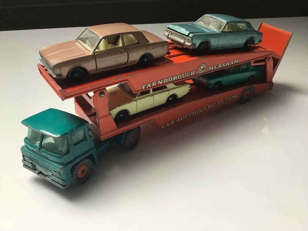 Matchbox "GUY AUTOTRANSPORTER MIT FAHRZEUGEN" 60er Jahre | Kaufen auf ...