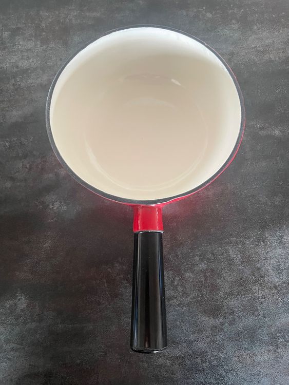 Réchaud + Caquelon en Fonte Émaillé 22cm (Neu (gemäss Beschreibung)) in ...