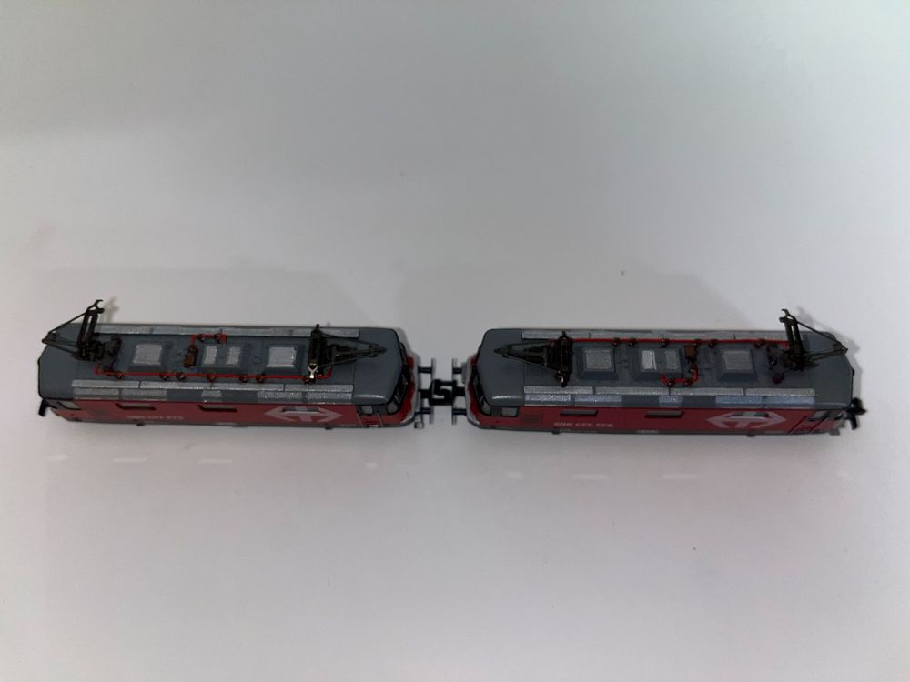 2x Fleischmann Re 420 LION 1x Motorisiert 1x Dummy (Gebraucht) in ...