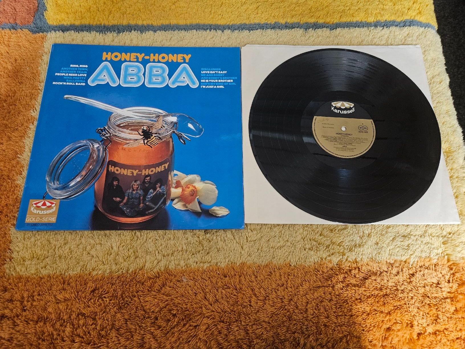 Abba Schallplatte Lp - Honey Honey (rare Karusell-Version) (Nuovo ...