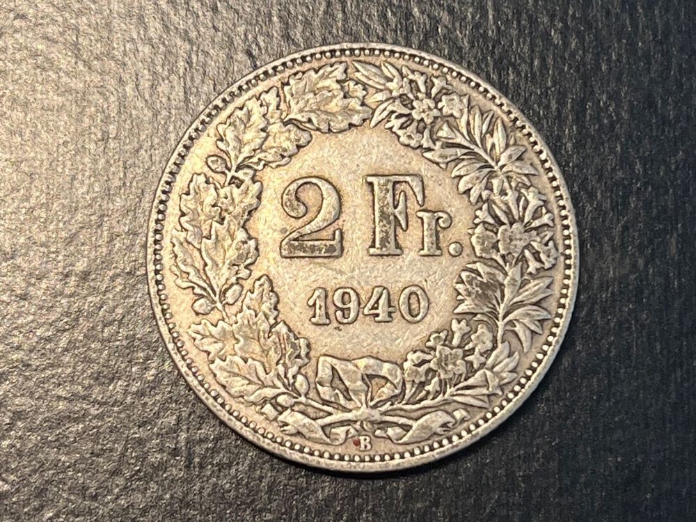 2Fr. 1940 Silber | Kaufen auf Ricardo
