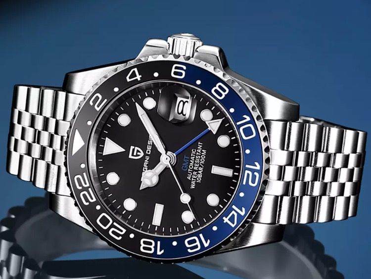 Pagani Design Automatikuhr - GMT-Master II Batman (Neuf avec emballage ...