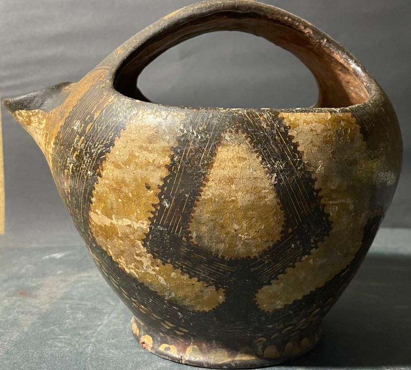 Antike Alpenländische Keramik Krug (Gebraucht) in Root für CHF 390 – mit Lieferung auf Ricardo ...