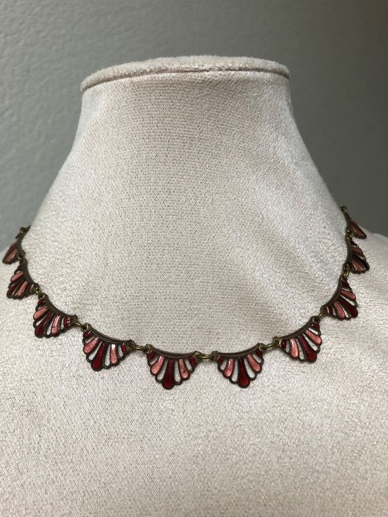 Vintage Collier mit Emaillie (Gebraucht) in Spiegel b. Bern für CHF 28 ...