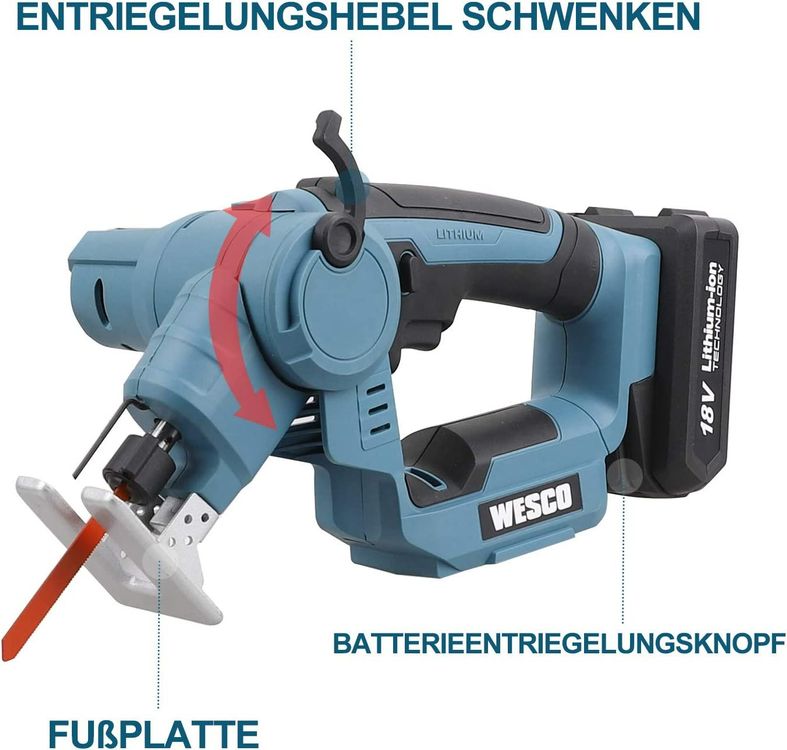 Luxus Akku Sabelsage Test Ebenbild