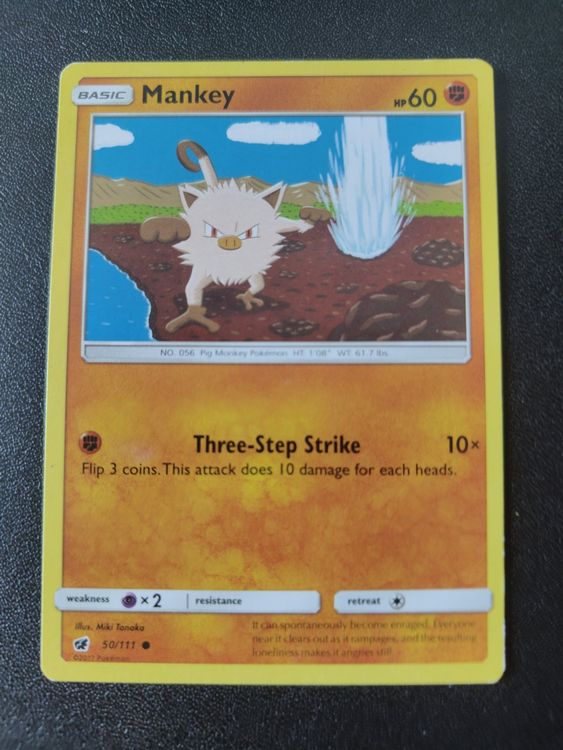 Mankey 50/111 Pokémon Crimson Invasion 2017 (EN) ab 1.- (Gebraucht) in ...