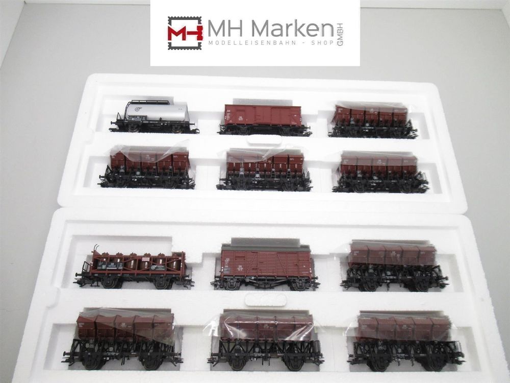 Märklin 46350 + 46351 Muldenkippwagen Set AC Güterwagen (Gebraucht) in ...