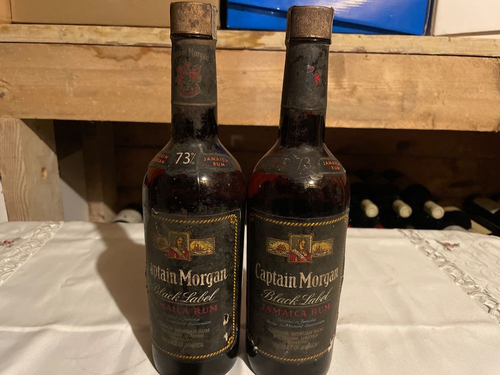 2 Halt Flasche Jamaica Rum Captain Morgan | Kaufen auf Ricardo