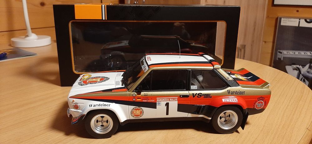 Fiat 131 Abarth Walter Röhrl Rallye Weltmeister 1980 1:18 | Acheter sur ...