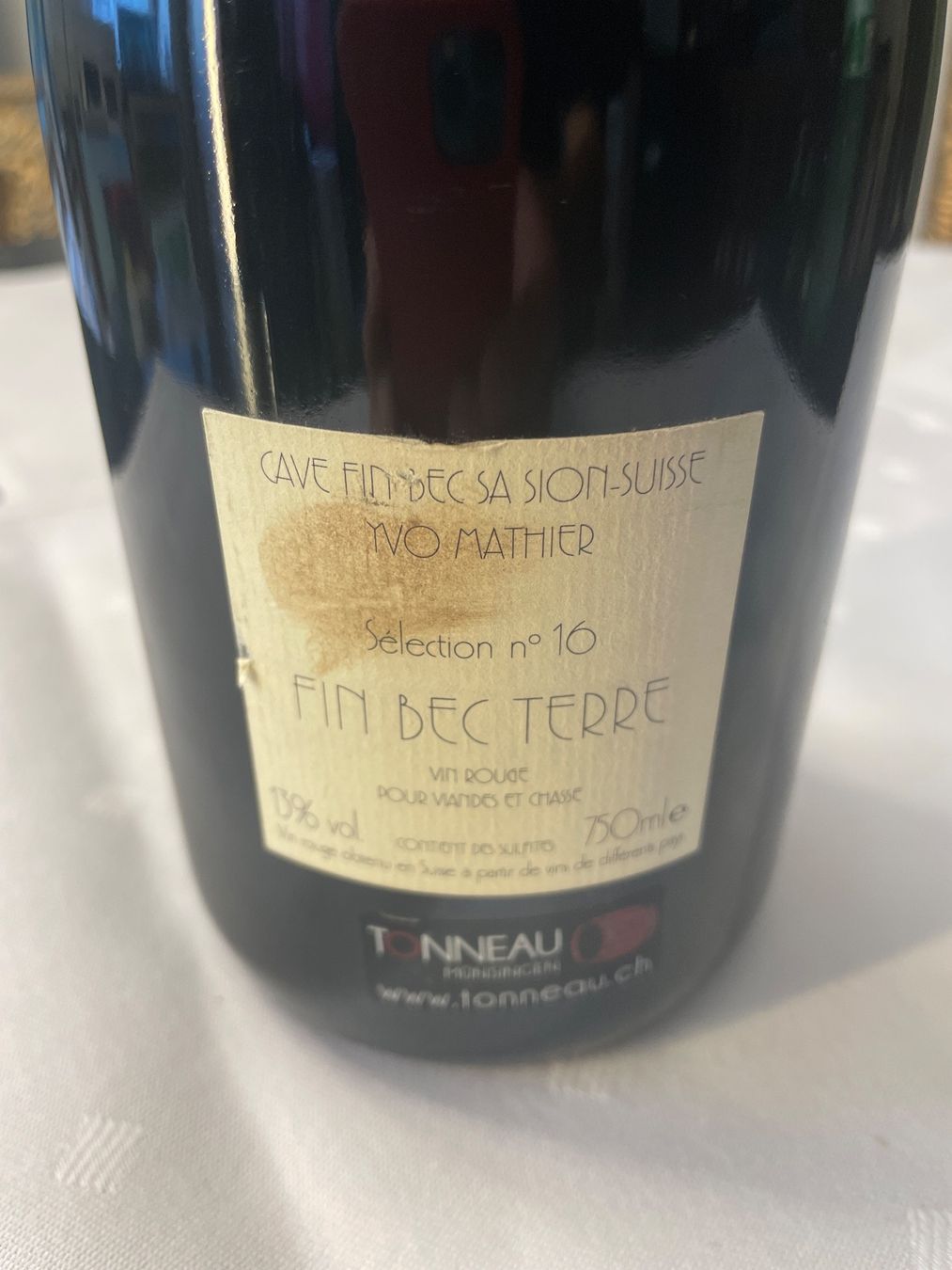 Fin Bec Terre, Ivo Mathier Selection No 16 (Gebraucht) in Hölstein für ...