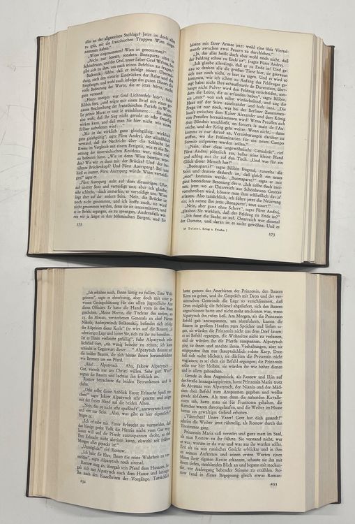 Leo Tolstoi Krieg und Frieden Roman Buch 1 und 2 (Gebraucht) in Root ...