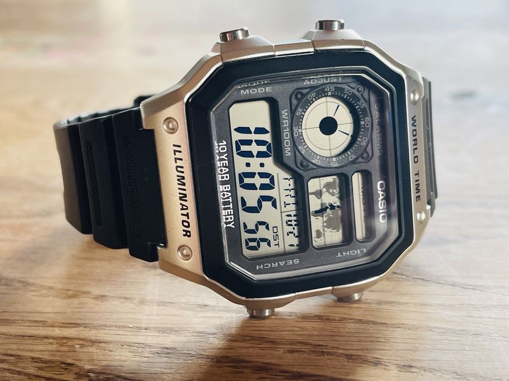 Casio World Time AE-1200 WH (Gebraucht) in Beinwil am See für CHF 42 ...